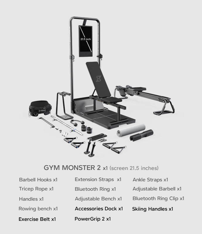 Gym Monster 2 Smart Home Gym Equipment with AI Training – Speediance ...